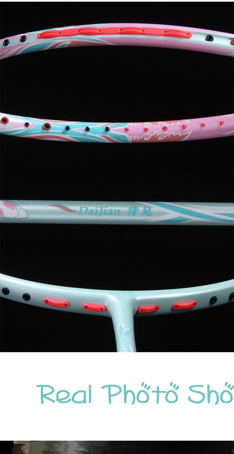 Alpsport Dj Series Badminton Racket Full Carbon Fiber 100% Legal ...