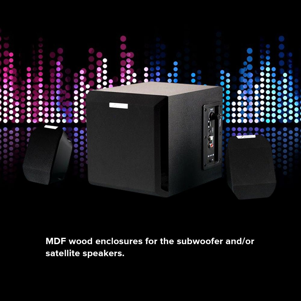 EasyPC| Edifier X100 Multimedia 2.1 Speaker with Subwoofer| black ...