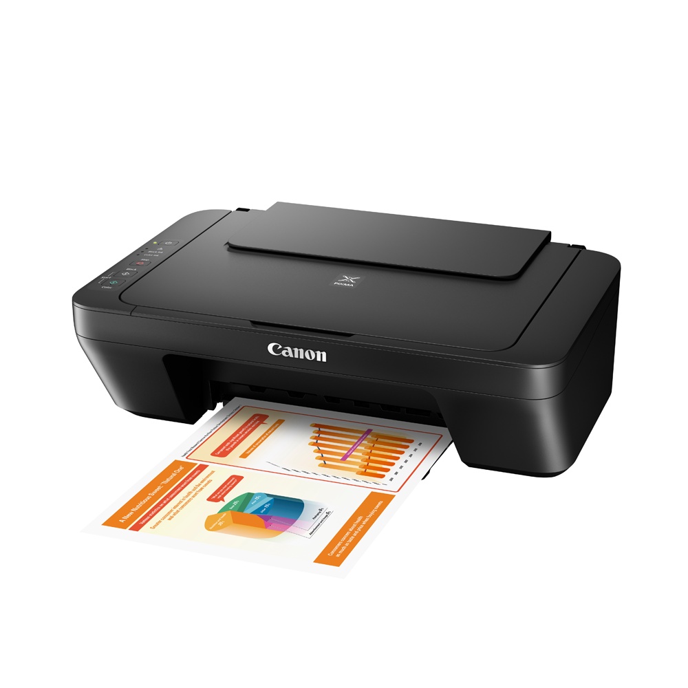 Canon PIXMA MG2570S All-in-One Color Inkjet Cartridge Type Printer w ...