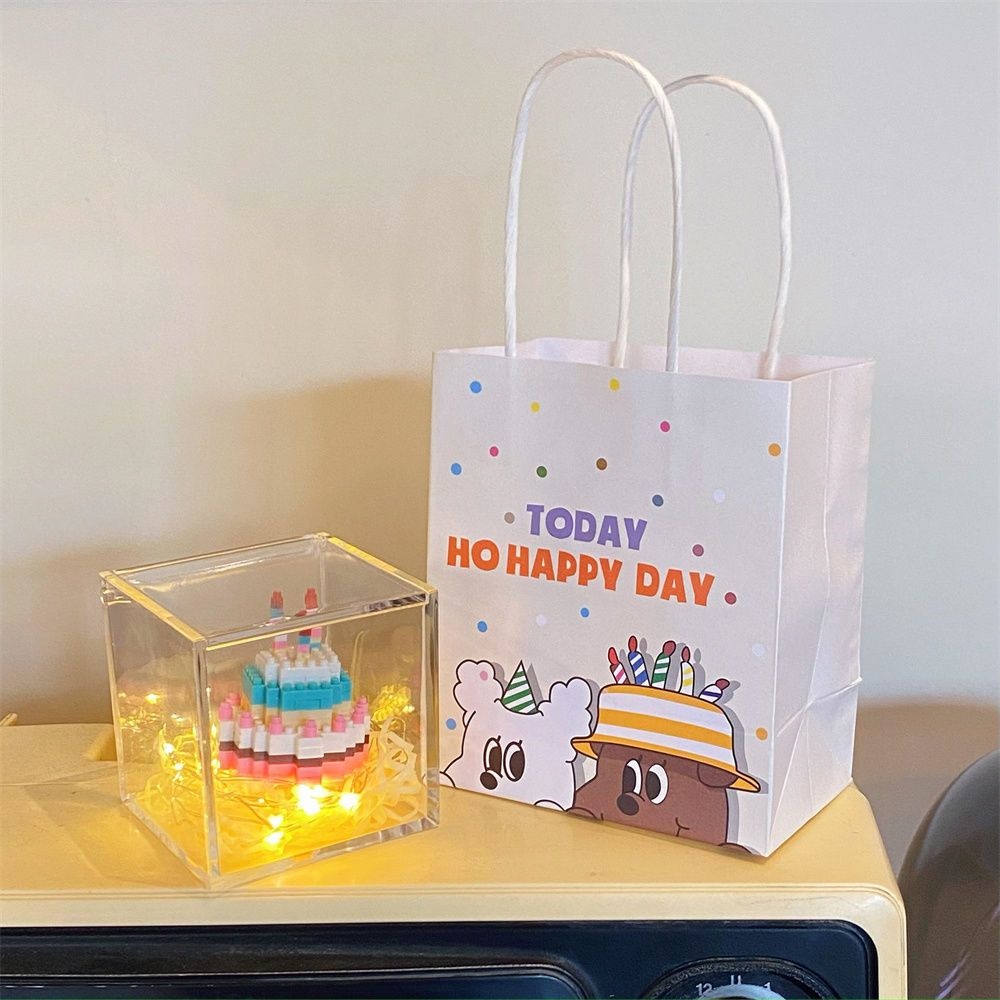 Building Block Cartoon Cute DIY Building Blocks with Display Box Kuromi ...