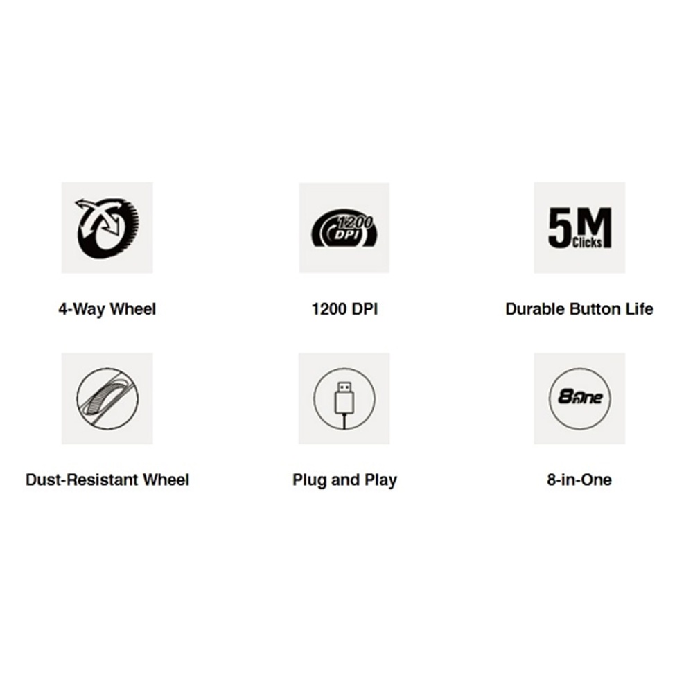 EasyPC | A4Tech OP-720 and OP-720s Usb Plug and Play Dust resistant ...