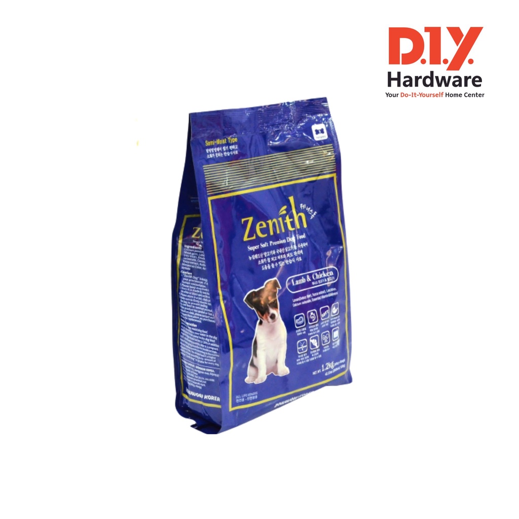Zenith Soft Small Breed Lamb and Chicken Dry Dog Food 1.2kg | Shopee ...