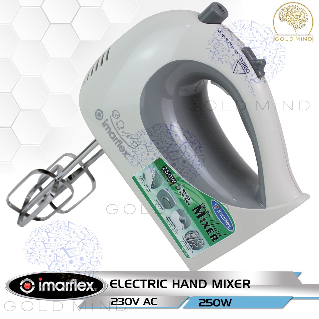 Imarflex IMX-250 Mixer Portable Hand Mixer 250W | Shopee Philippines