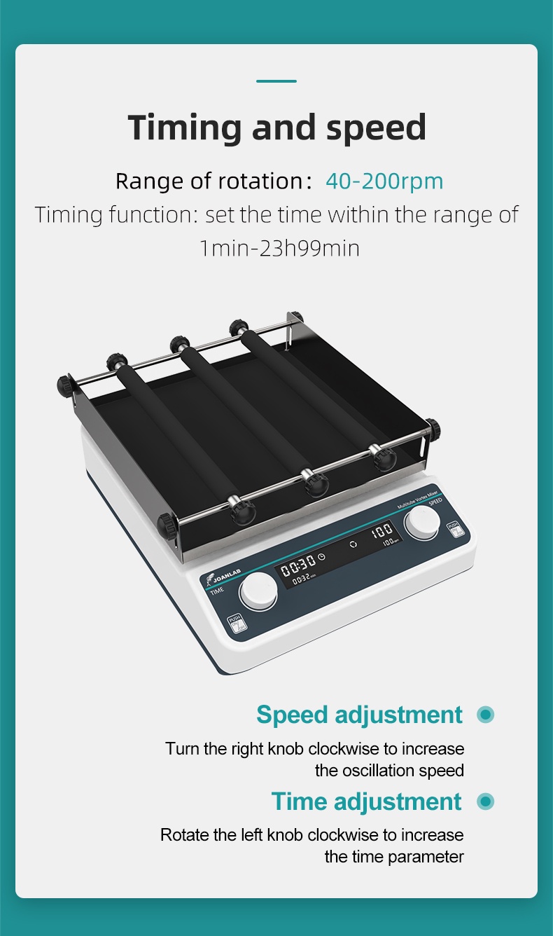JOANLAB Display Shaker Lab Multi-purpose Horizontal Swing Speed ...