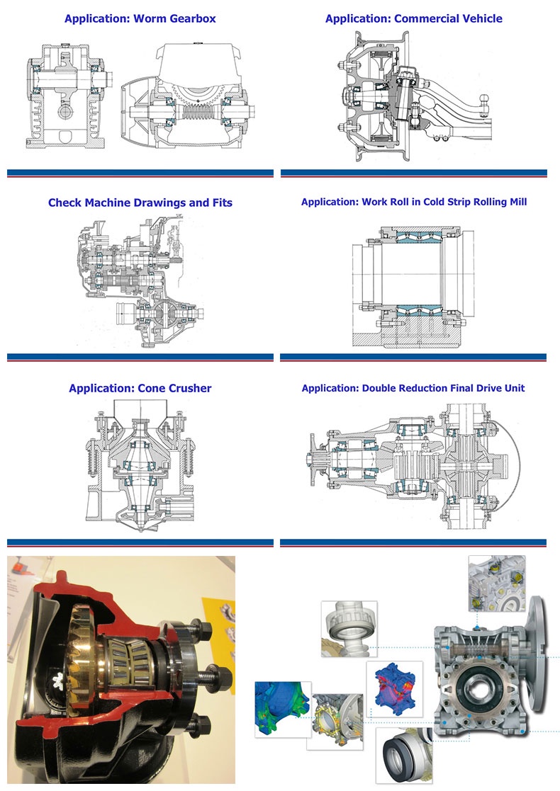 WZZG high quality tapered roller bearings 32904 32905 32906 32907 32908 ...