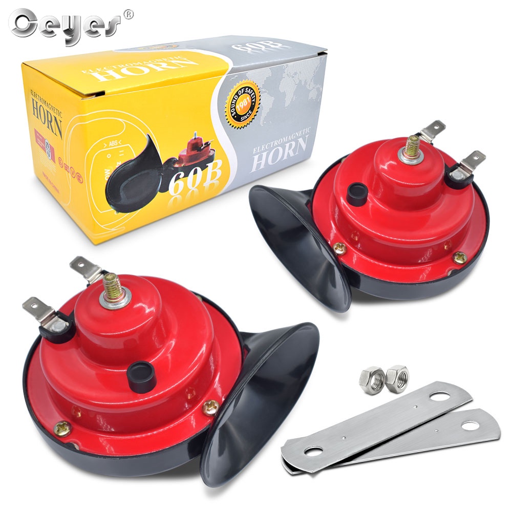Ceyes 12V Universal Car Horn Motorcyle Horn Super Loud Auto Vehicle ...