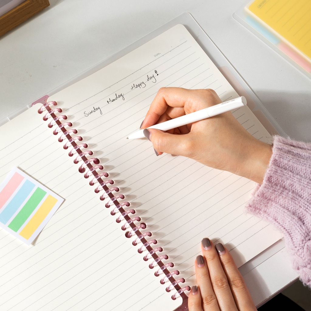 Deli B5 Loose-Leaf Notebook 60 Sheets Binder Notebook Inner Refill ...