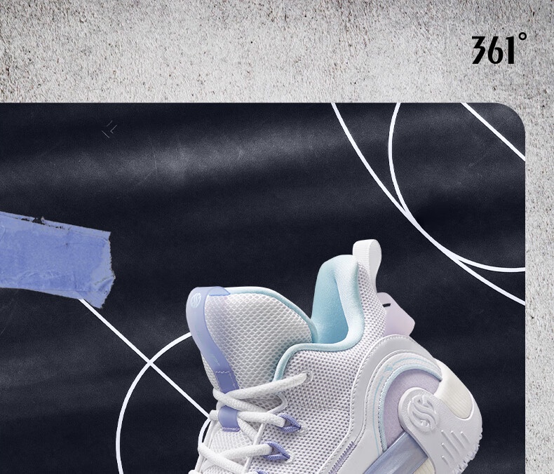 361 Degrees Aaron Gordon Signature Ag Pull up Men's Basketball Shoes ...