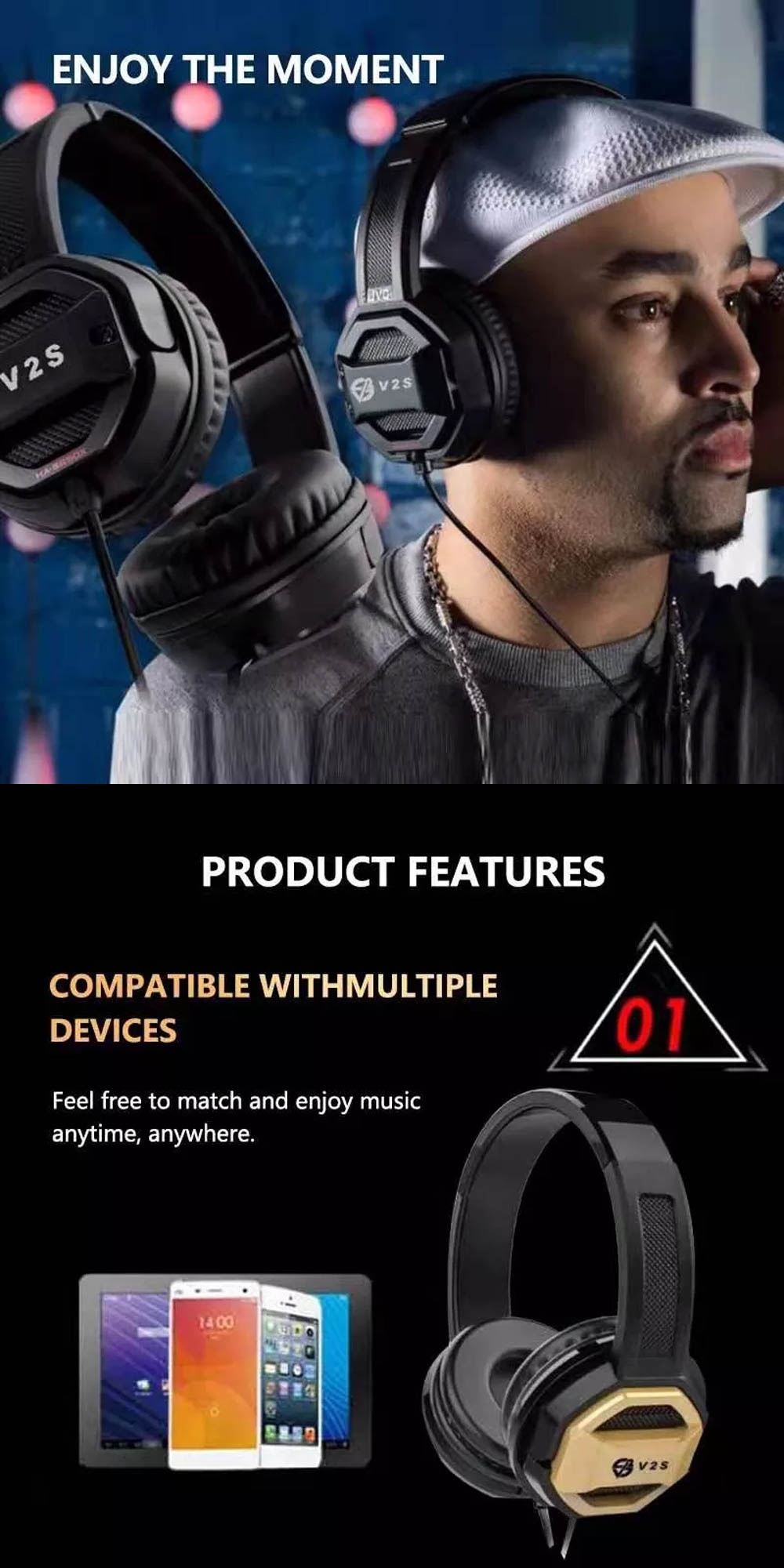 V2S SE5666 Gaming Headphone Stereo Hi-Fi Wired Headset | Shopee Philippines