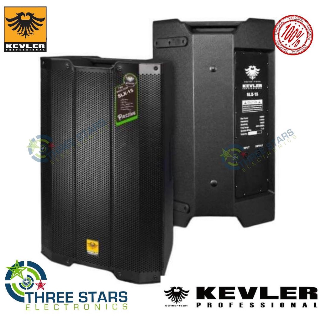 New Kevler Professional 1pc SLX- 15 15 inch 2 way Bass Reflex 8 ohms 1000 watts speaker | Shopee ...
