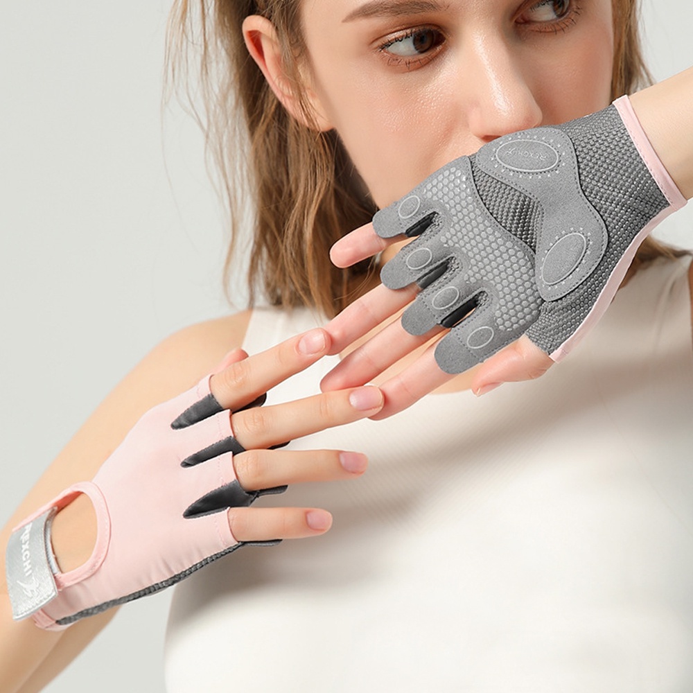 SPOSAFE 1Pair Sports&Work Out Gloves Gym Gloves for welightlifting gym ...