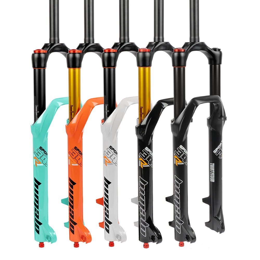 HIMALO Bike Fork Solo Air with Rebound Damping MTB Front Suspension ...