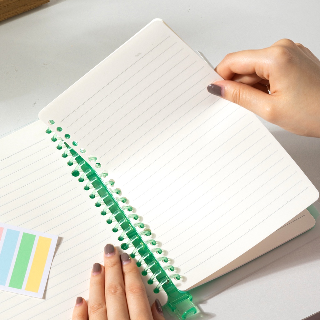 Deli B5 Loose-Leaf Notebook 60 Sheets Binder Notebook Inner Refill EN021 NB560-1 | Shopee ...