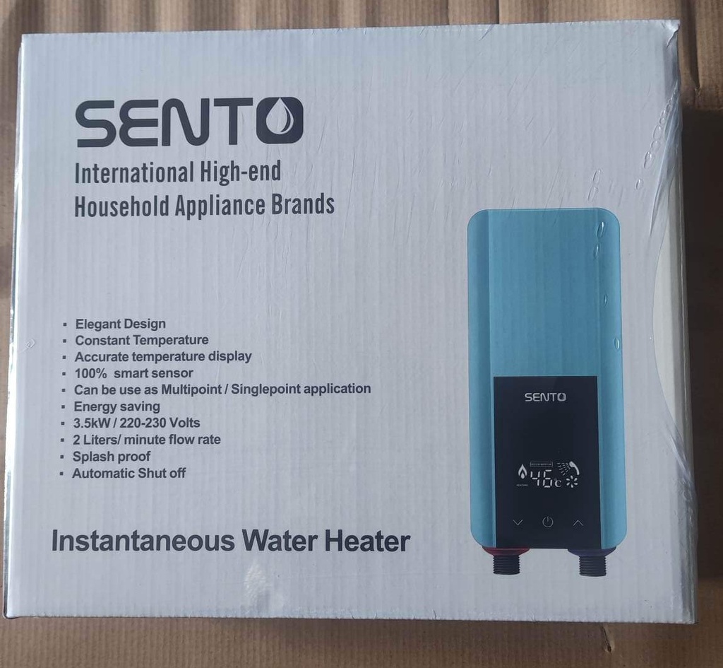 SENTO WATER HEATER Multi Point Single Point USA Instant Electric Shower ...