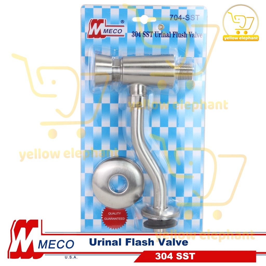 Meco Push Button Type Urinal Flush Valve Stainless Steel 304 | Shopee ...