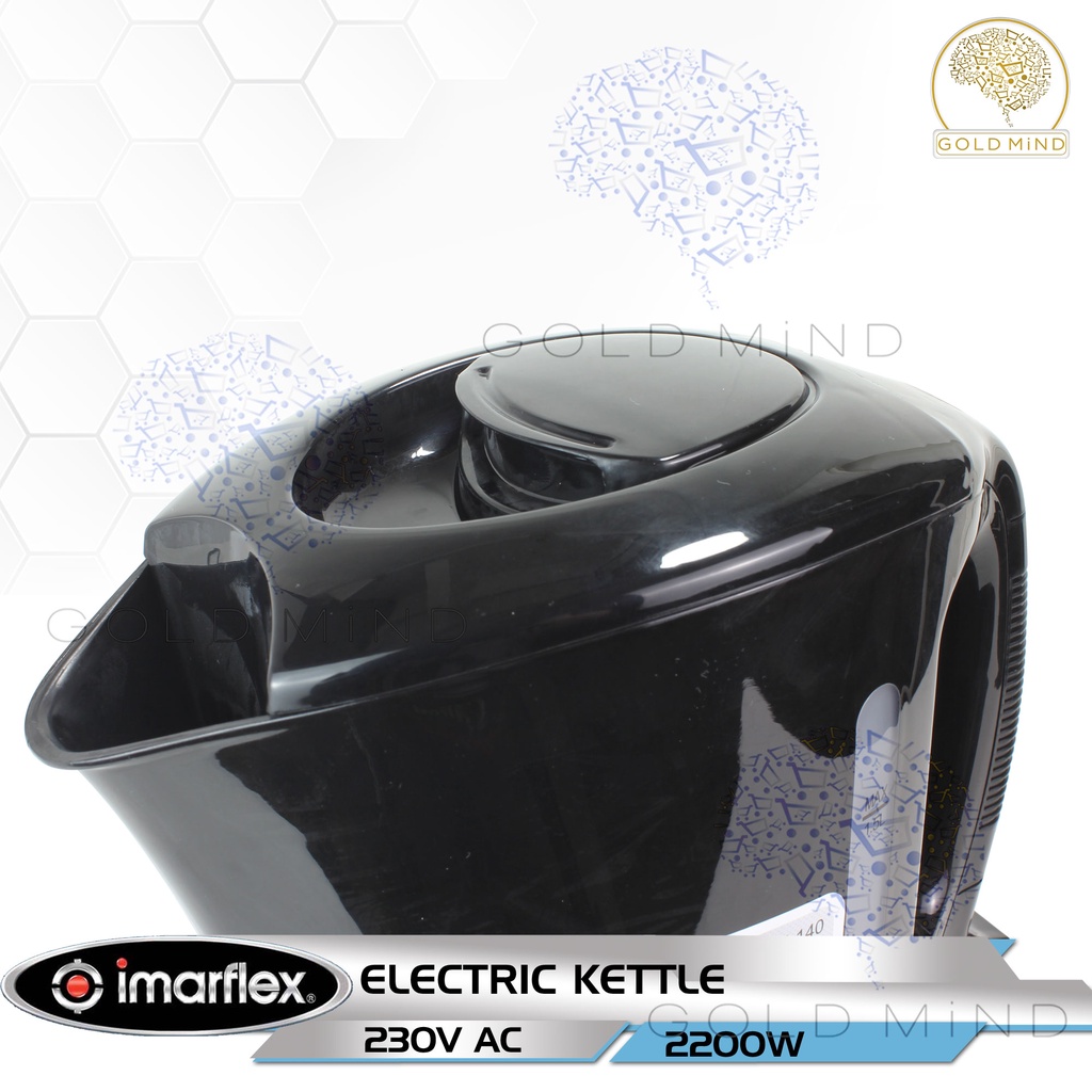 Imarflex Electric Kettle 1.5L Black 230V 2200W | Shopee Philippines