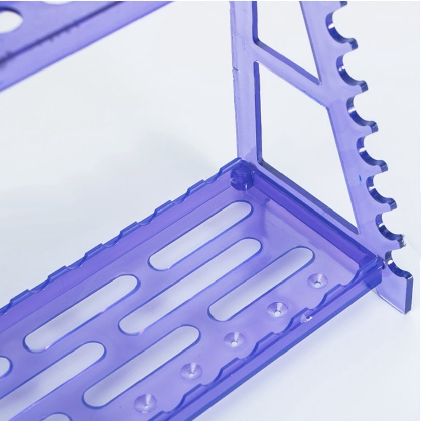 Laboratory Plastic Trapezoidal Pipette Rack 18-hole Volumetric Pipette ...