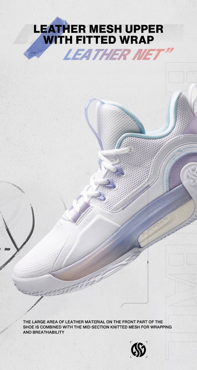 361 Degrees Aaron Gordon Signature Ag Pull up Men's Basketball Shoes ...