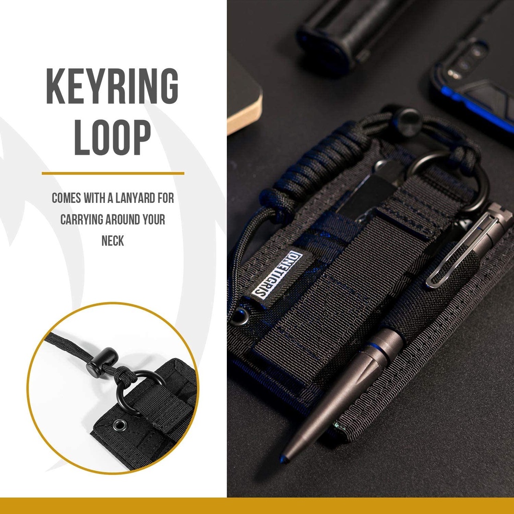 Army Fan Molle Tactical ID Card Case Patch Neck Lanyard and Credit Card ...