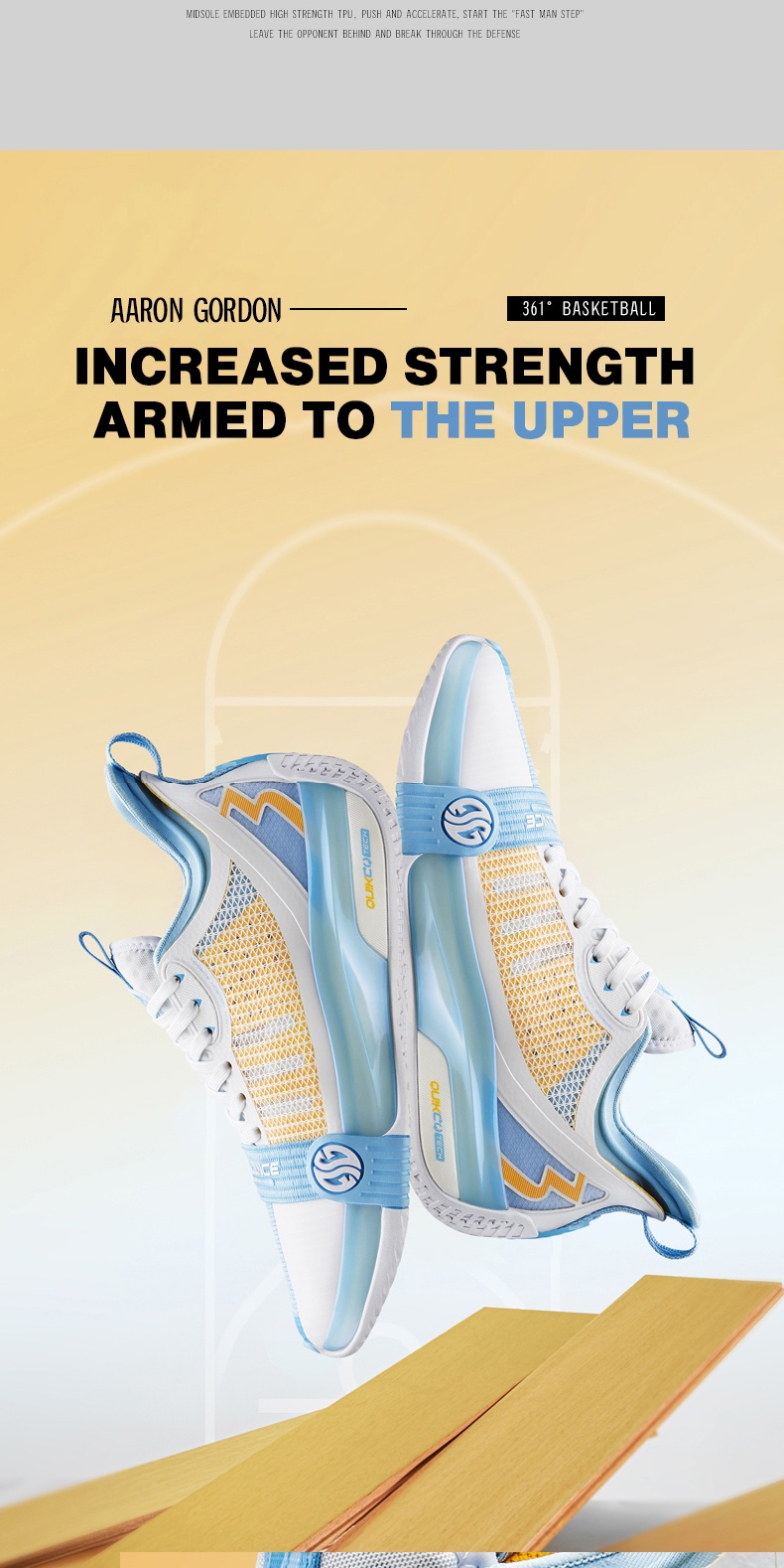 361 Degrees Zen 3 Pro Men Basketball Shoes Professional Actual Combat ...
