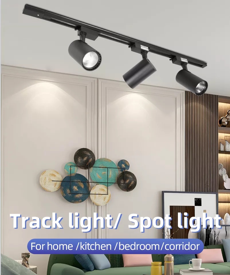 CANMEIJIA Track Light Set Track Lamp Rail 40W 30W 20W 12W | Shopee ...