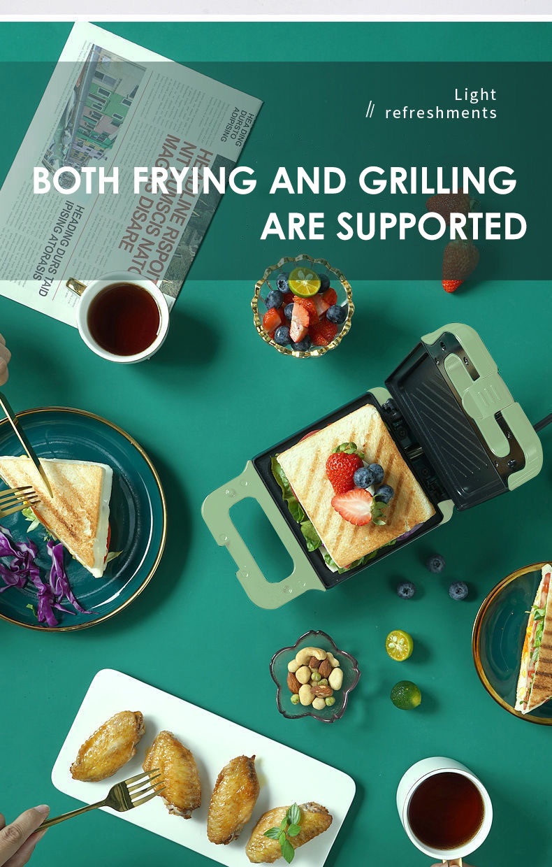 HODEKT Sandwich Maker Waffle Maker Toaster Maker Breakfast Maker Panini ...