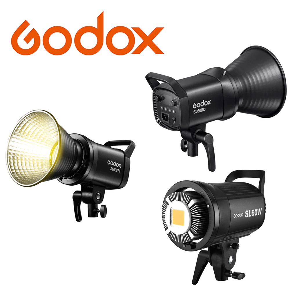Godox SL-60W / SL-60II Daylight / Bi Color LED Video Lamp Light | SL60 | JG Superstore | Shopee ...
