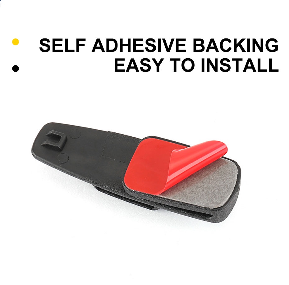 Seametal 2pcs Abs Car Seat Belt Retainer Auto Safety Belts Adjuster ...