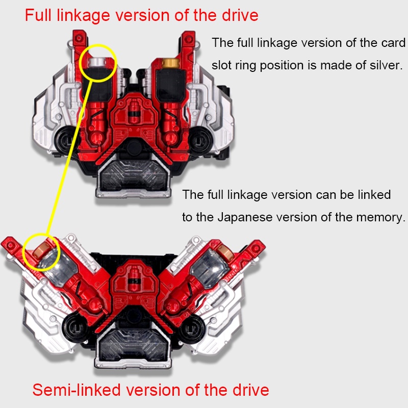Kamen Rider W belt double drive transformer summoner cyclone clown ...