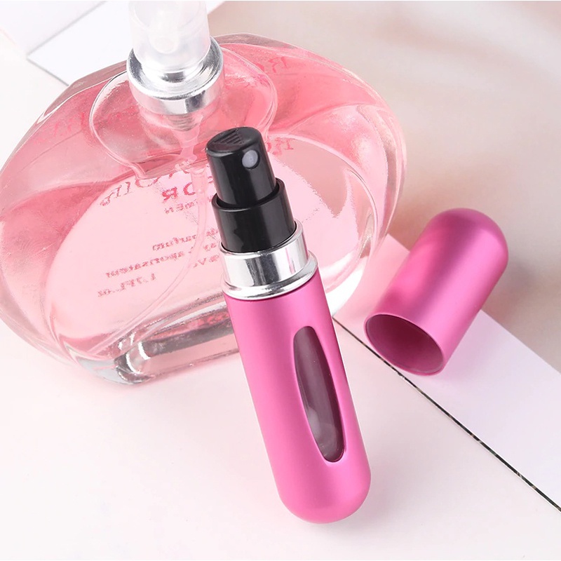5ml Portable Perfume Bottle - Refillable Mini Spray for Travel ...