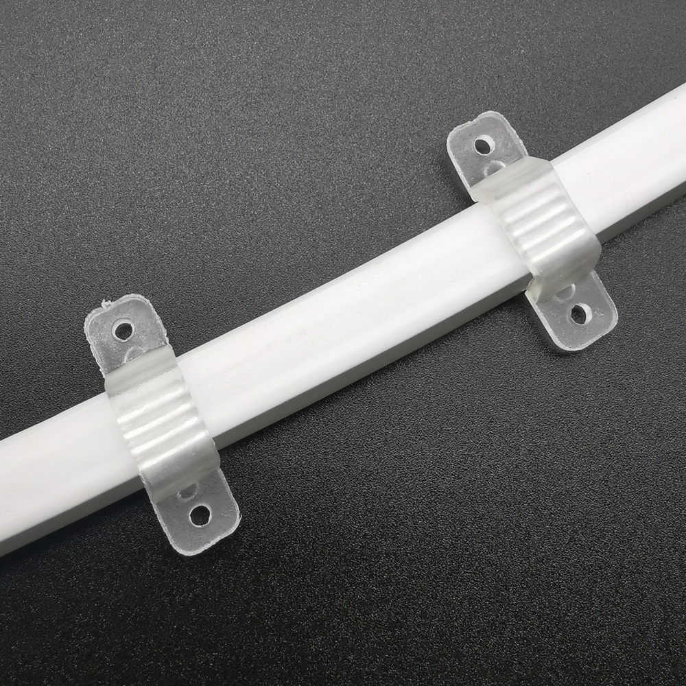 50pcs Plastic Fixing Clip 10mm 12.5mm 14mm 17mm LED Strip Holders ...