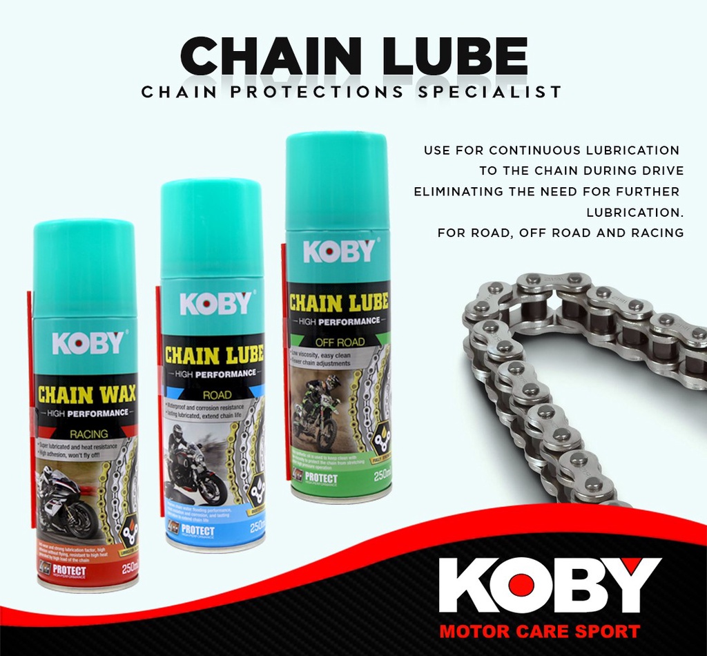 Koby Chain Wax Racing 250ml | Shopee Philippines
