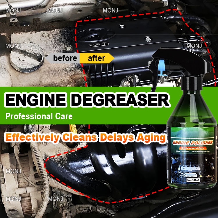 [Cleaning Protection 2 in 1] Engine Degreaser Engine Cleaner Spray for ...