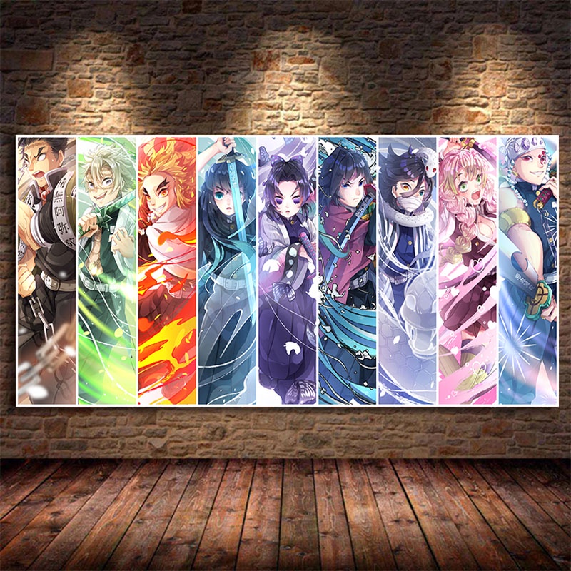 Anime Posters Decorative Demon Slayer Painting Art Canvas Painting Home ...