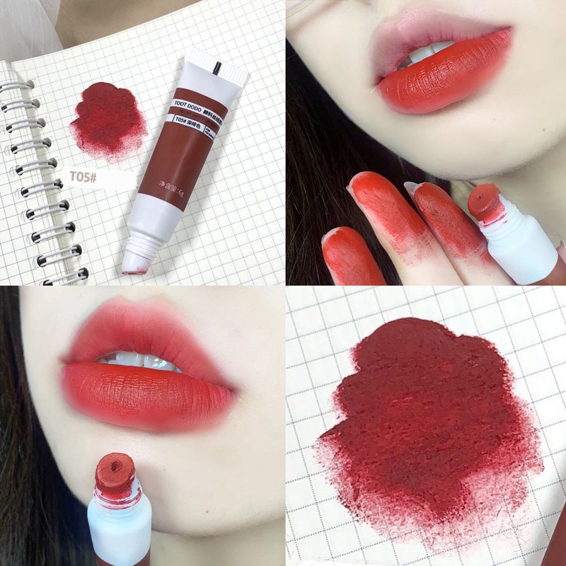 Toot Dodo Lip Mud Mist Face Velvet lipstick Lip glaze matte mud lip ...