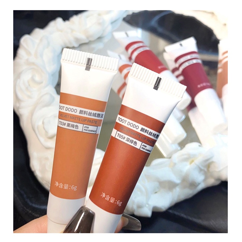Toot Dodo Lip Mud Mist Face Velvet lipstick Lip glaze matte mud lip ...
