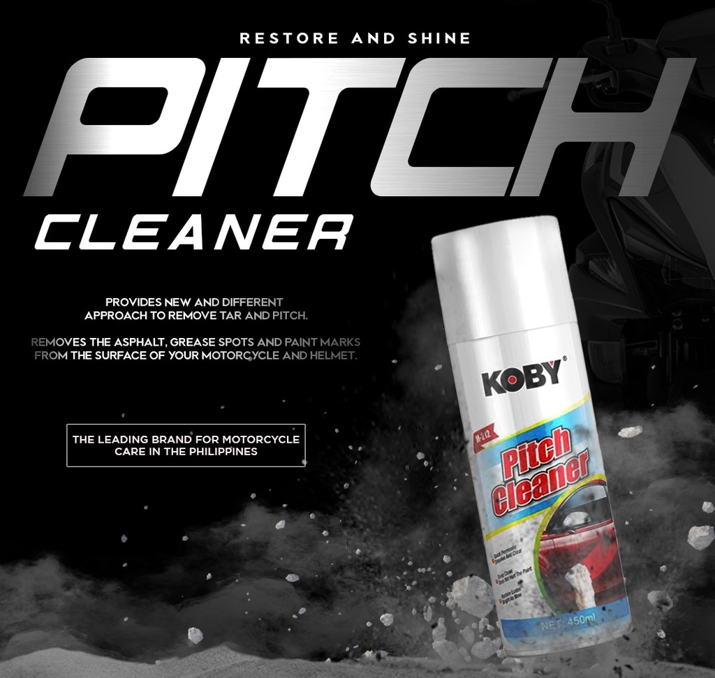Koby Pitch Cleaner Asphalt Remover 450ml | Shopee Philippines