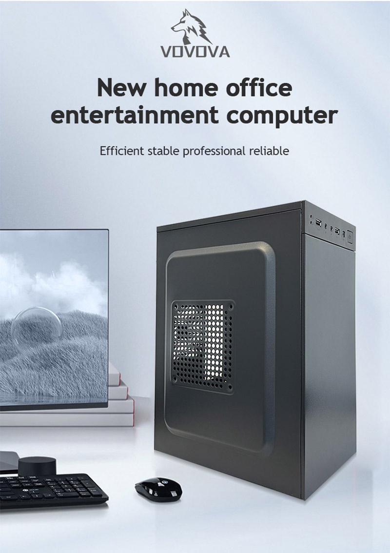 VOVOVA Desktop Computer set pc Inter i7 Full Set PC Set Gaming computer ...