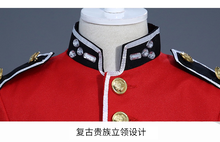Europe British Royal Guard Costume Child Queen's Guard Blazer with ...