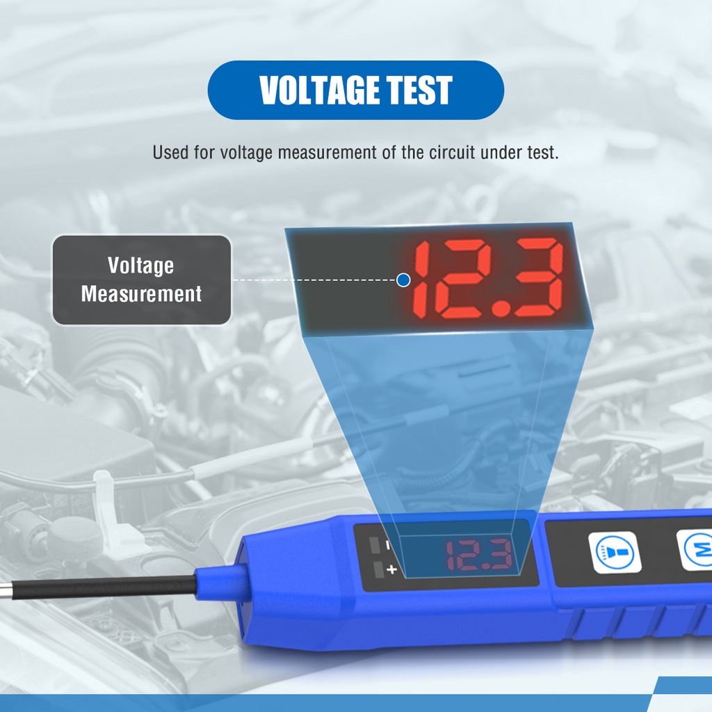 【Ready Stock】MRCARTOOL Autory Car Circuit Tester Power Probe Automotive ...