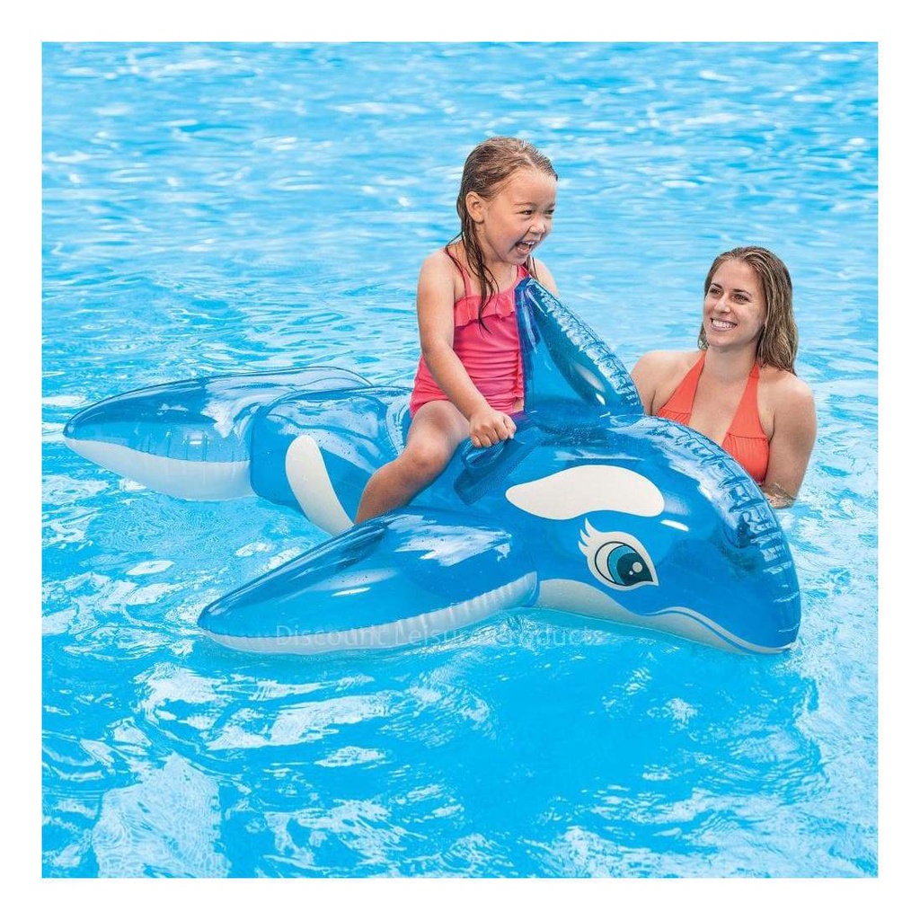 Intex® - Wet Set Collection™ Ride On - Whale ( 60" x 45" ) | Shopee ...