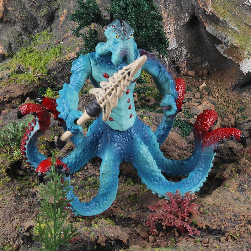 Mythical animal warcraft fire cow ice dragon octopus monster werewolf ...