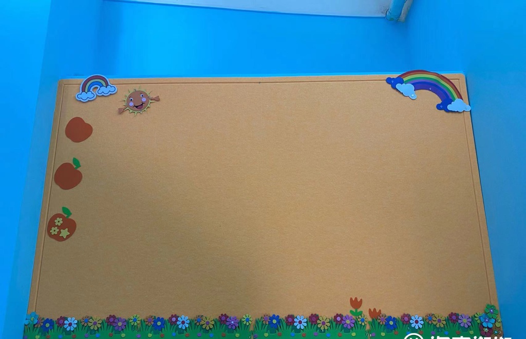 3D Classroom notice infant room deco EVA Foam Blackboard culture bunga ...