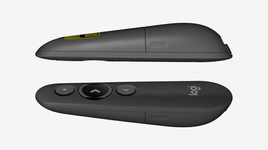 Logitech R500s Wireless Presentation Remote w/ 2.4GHz Bluetooth, USB ...