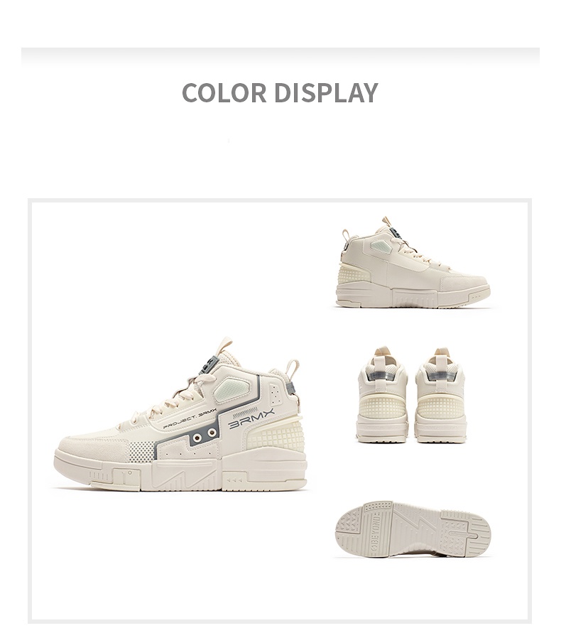 361 Degrees 3rmx Board Shoes Men'S Shoes High-Top Arcade Trend Sports ...