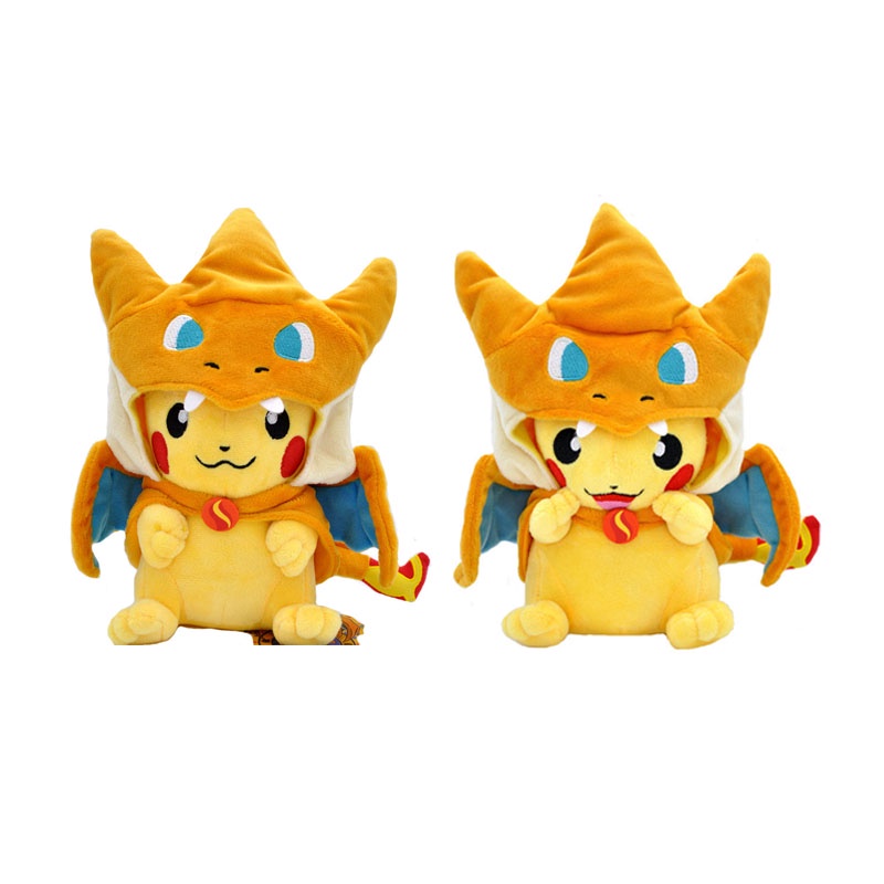 COLDPLAY-Mega Evolution X & Y Charizard Pokemon Pikachu Stuffed Toy ...