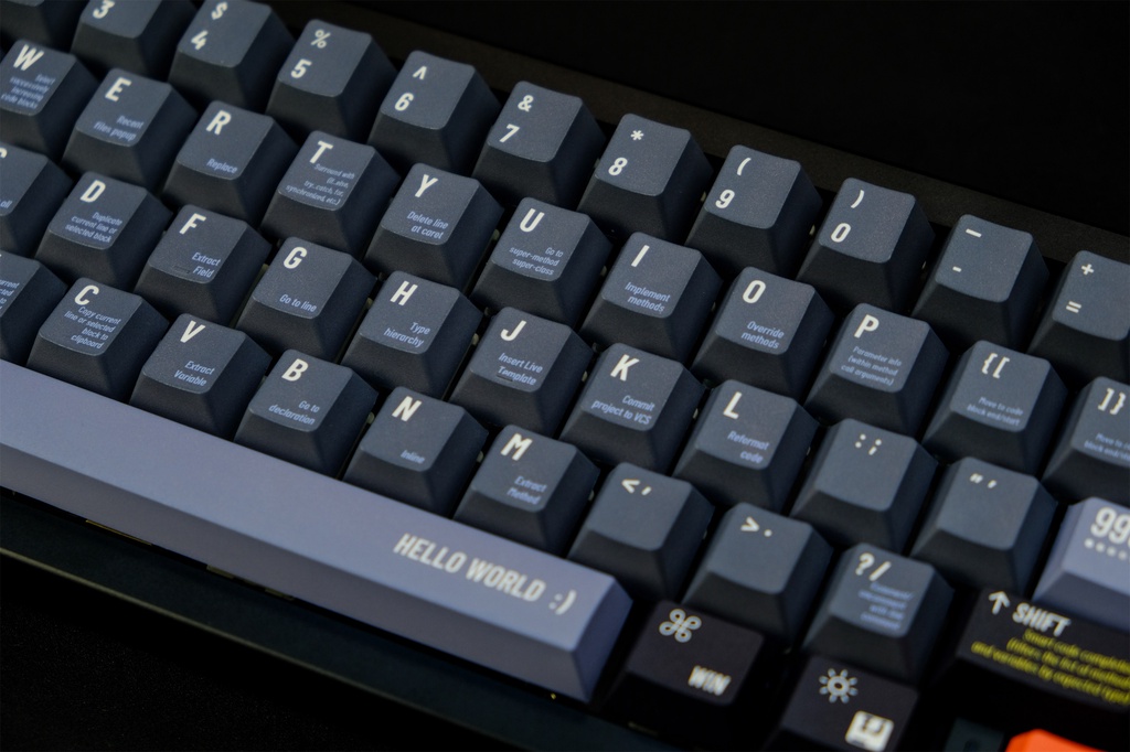 GMK Programmer Keycaps 129 Keys PBT Cherry Profile DYE-SUB Personalized ...