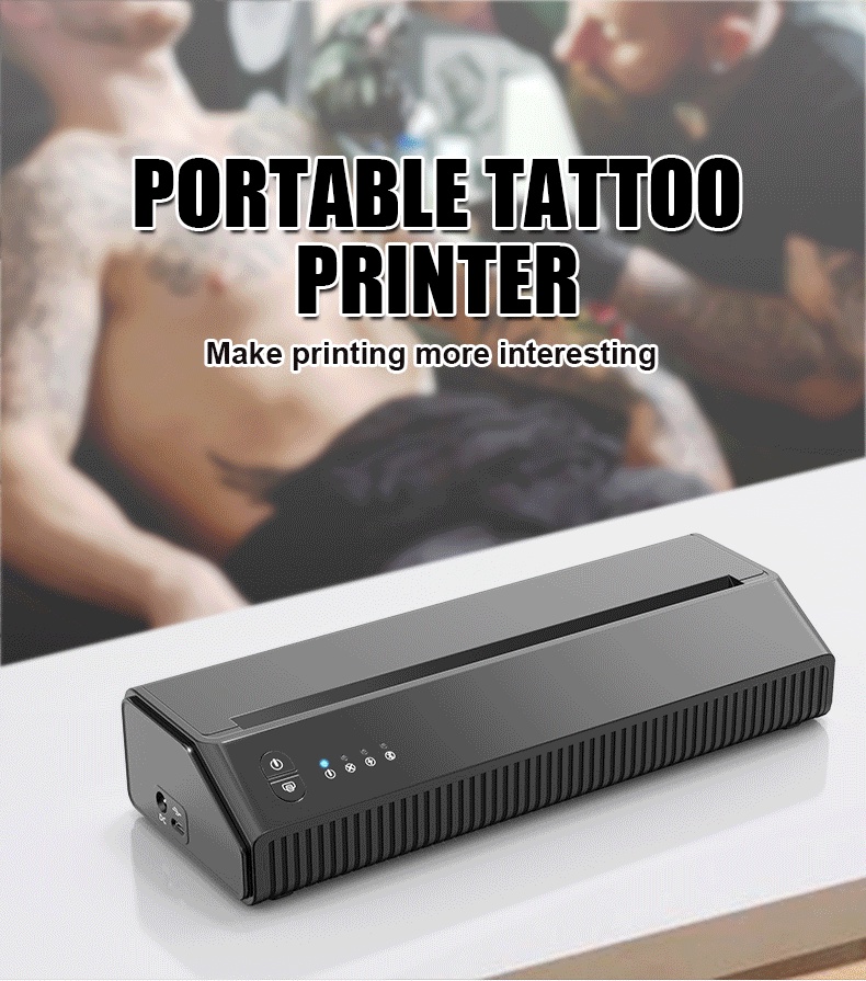 Newest Wireless Tattoo Stencil Transfer Machine Printer Drawing Thermal ...