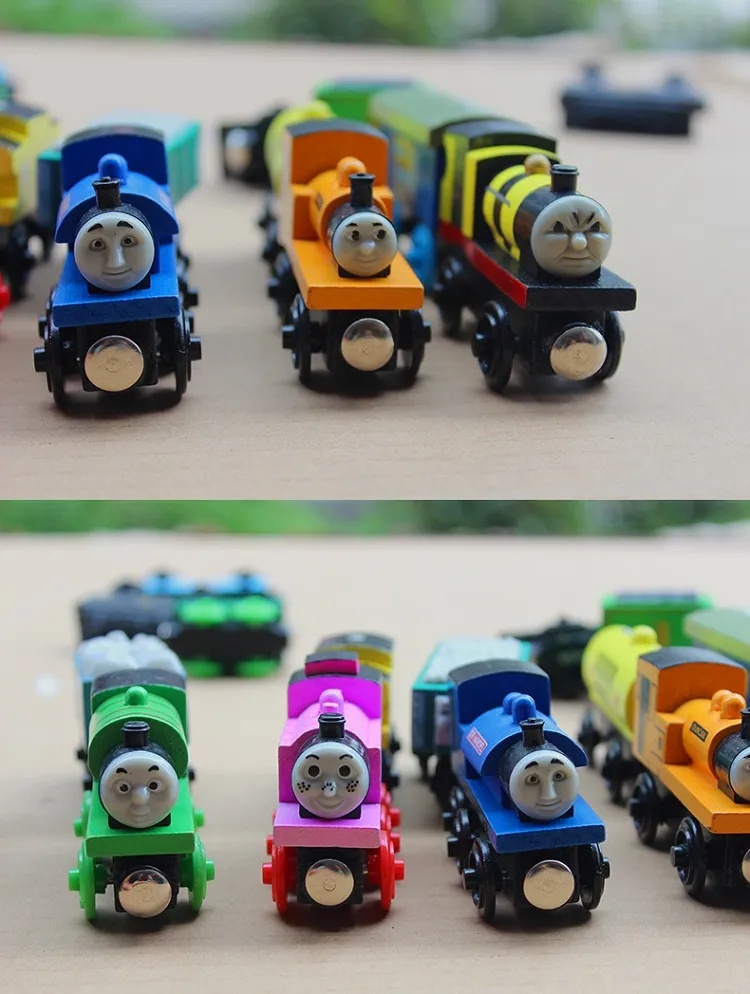 Thomas Train Magnetic Thomas and Friends Wooden Model Train Toy Gift ...
