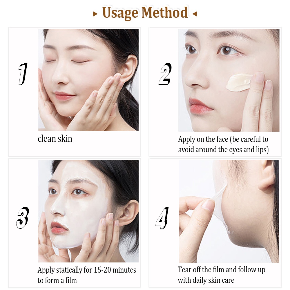 Korean Egg Essence Mask Qimushop Eggshell Essence Facial Mask Seven ...